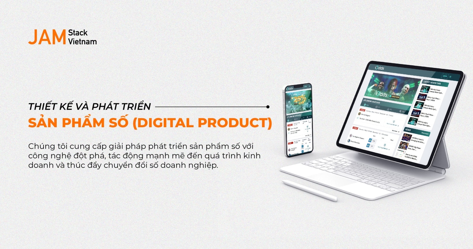 Digital Product Development Service | JAMstack Vietnam