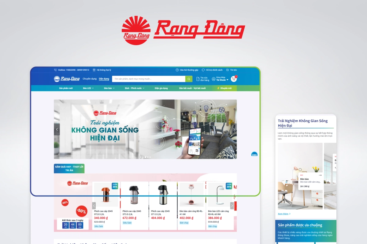 Dự Án | Rạng Đông Store